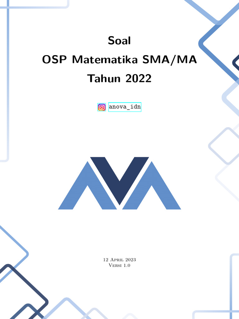 OSP SMA 2022 Soal | PDF