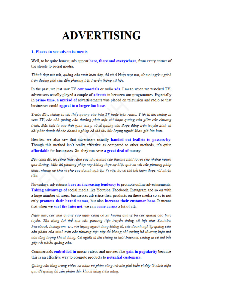 ADVERTISING | PDF