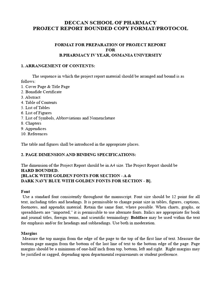 Practice School Report Protocol | PDF | Letter Case | Times New Roman