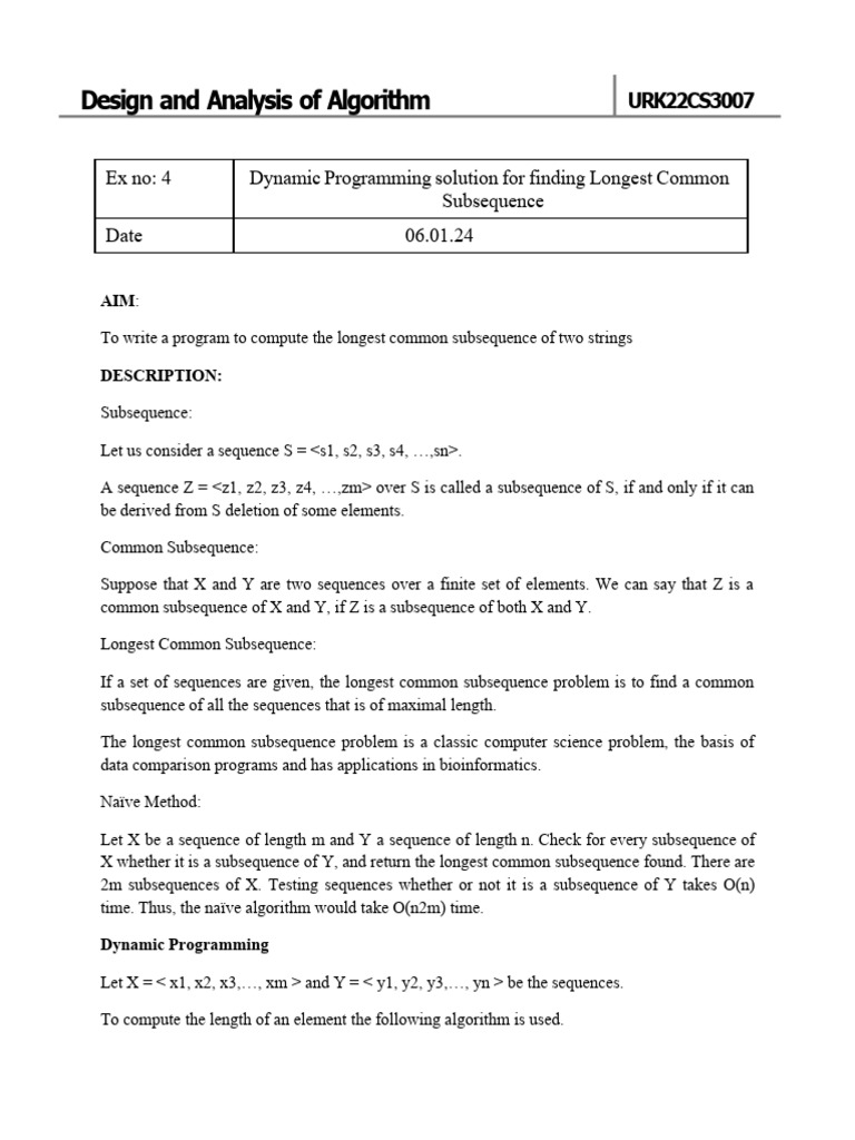 Castar Daa 4 de | PDF | Computer Programming | Computer Science