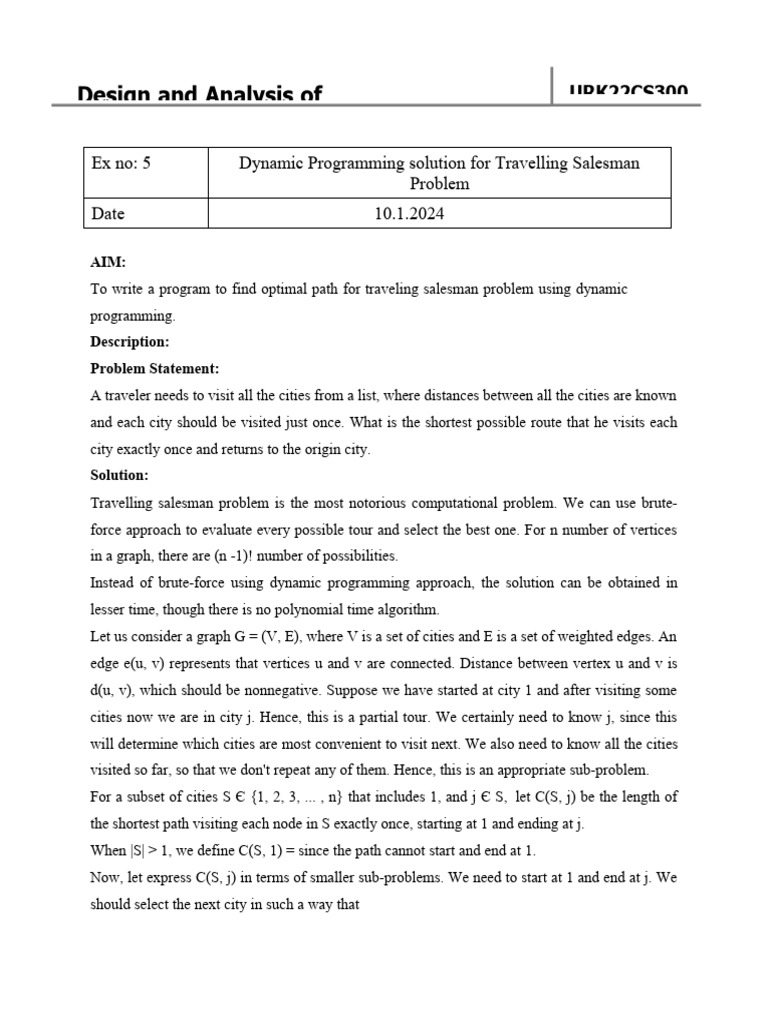 Castar Daa 5-2 | Download Free PDF | Mathematical Concepts | Computational Problems