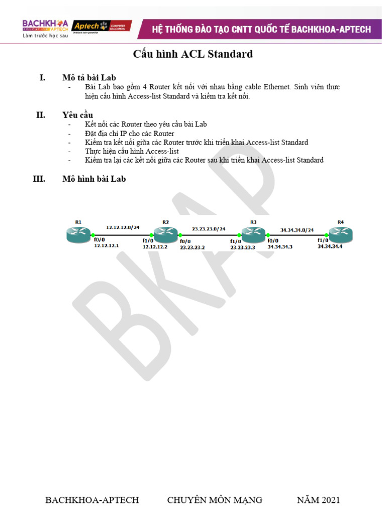 St27. Access-List | PDF