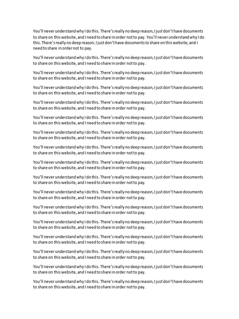 A Long Letter | PDF | Social Science