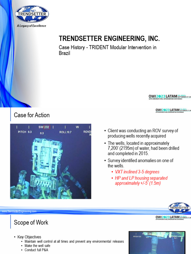 Case History - TRIDENT Modular Intervention in Brazil | PDF