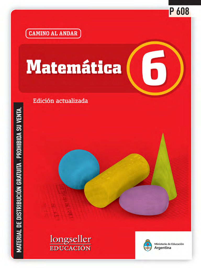 Matemática 6 Camino Al Andar | PDF | Triángulo | División (Matemáticas)