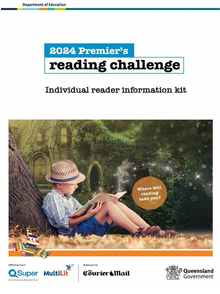 Premier's Reading Challenge 2024 Guide | PDF | Books | Teachers