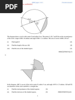 6 Igcse Circle Theorems | PDF | Circle | Angle