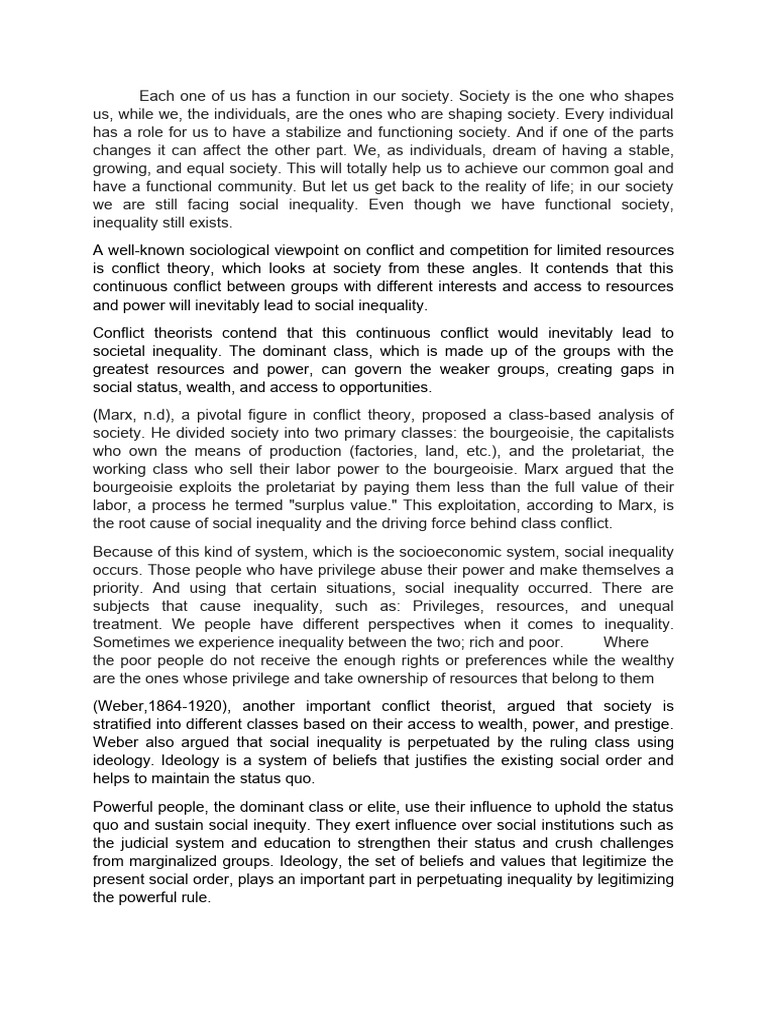 DEBATE RPH SUB | PDF | Discrimination & Race Relations | Social Inequality