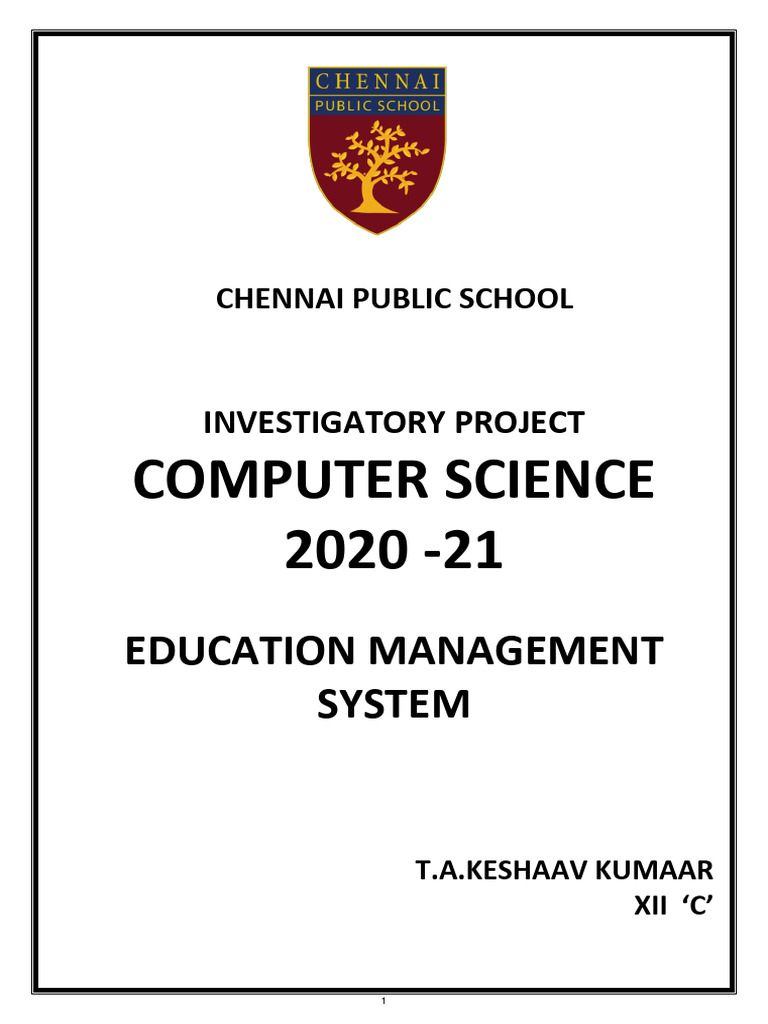CS Final Project | PDF | Databases | My Sql CS Final Project | PDF | Databases | My Sql