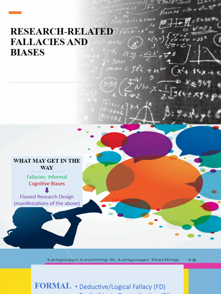 AW05 - Academic Biases | PDF | Fallacy | Deductive Reasoning