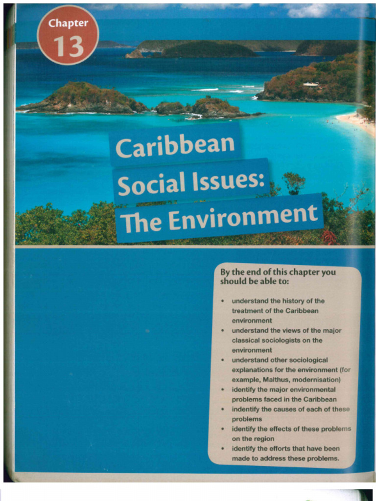Caribbean Social Issues - Environment | PDF