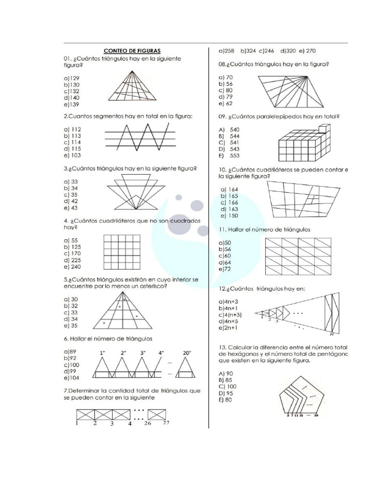 Conteo de Figura | PDF