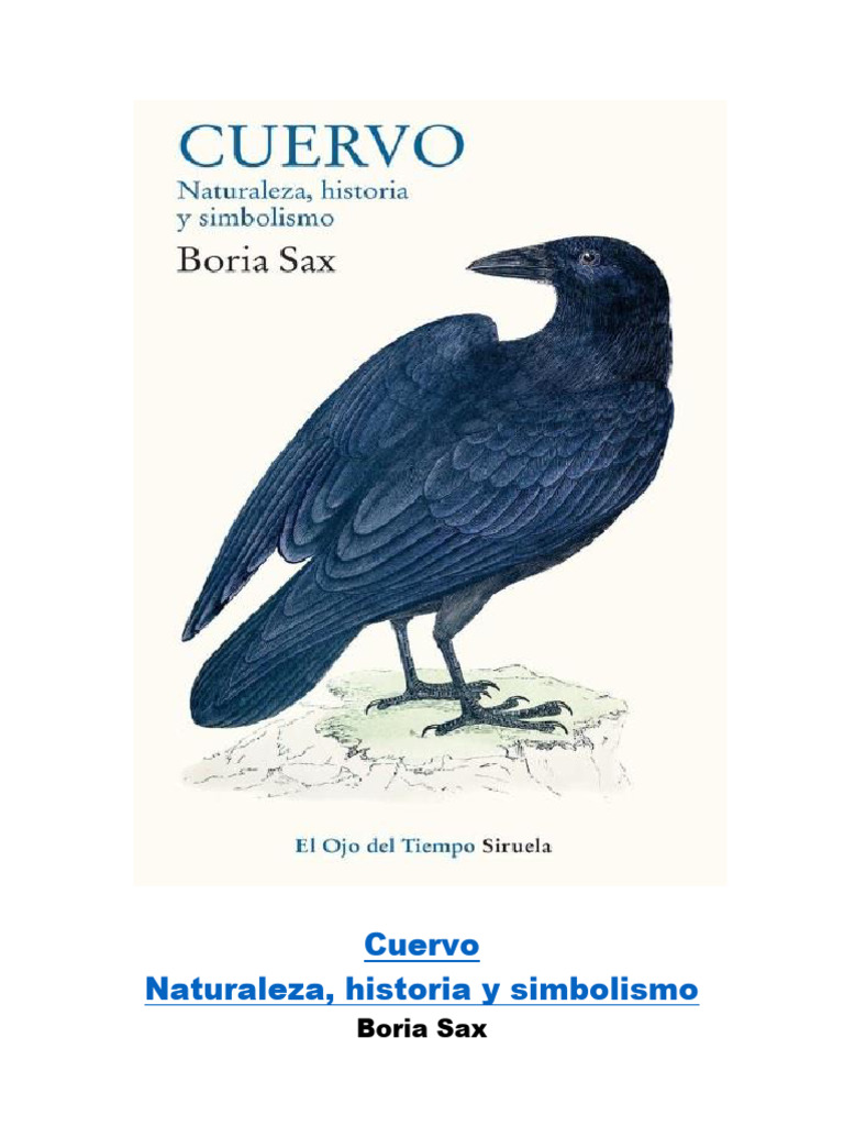 Cuervo Naturaleza Historia y Simbolismo | PDF