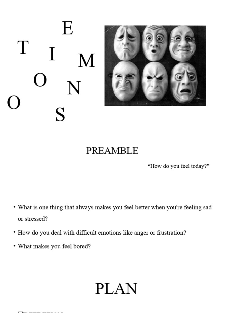Emotions Pdf Emotions Mental Health