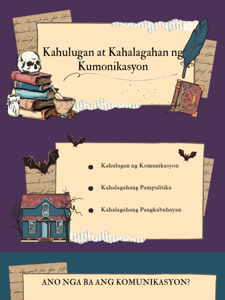 Kahulugan at Kahalagahan NG Komunikasyon | PDF