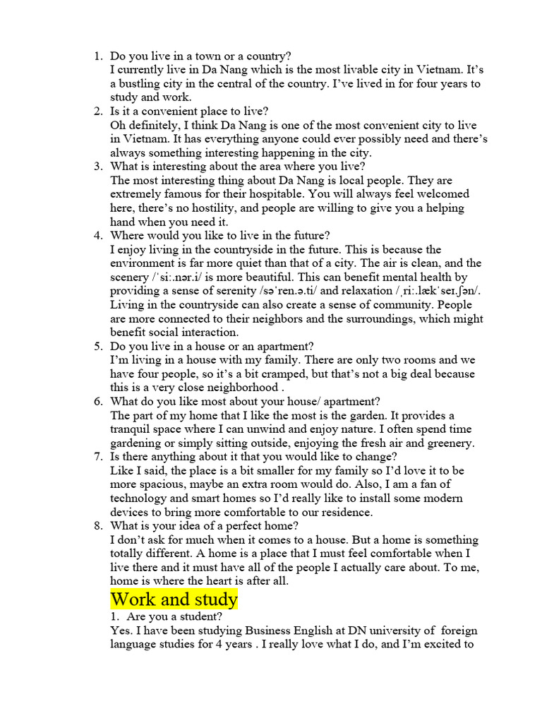Speaking Part 1.1docx | PDF | Teachers | Learning Speaking Part 1.1docx | PDF | Teachers | Learning