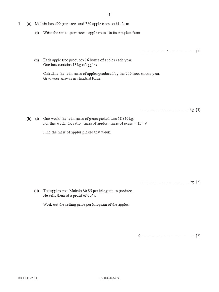 Math p4 2019 2 | PDF | Speed | Geometry