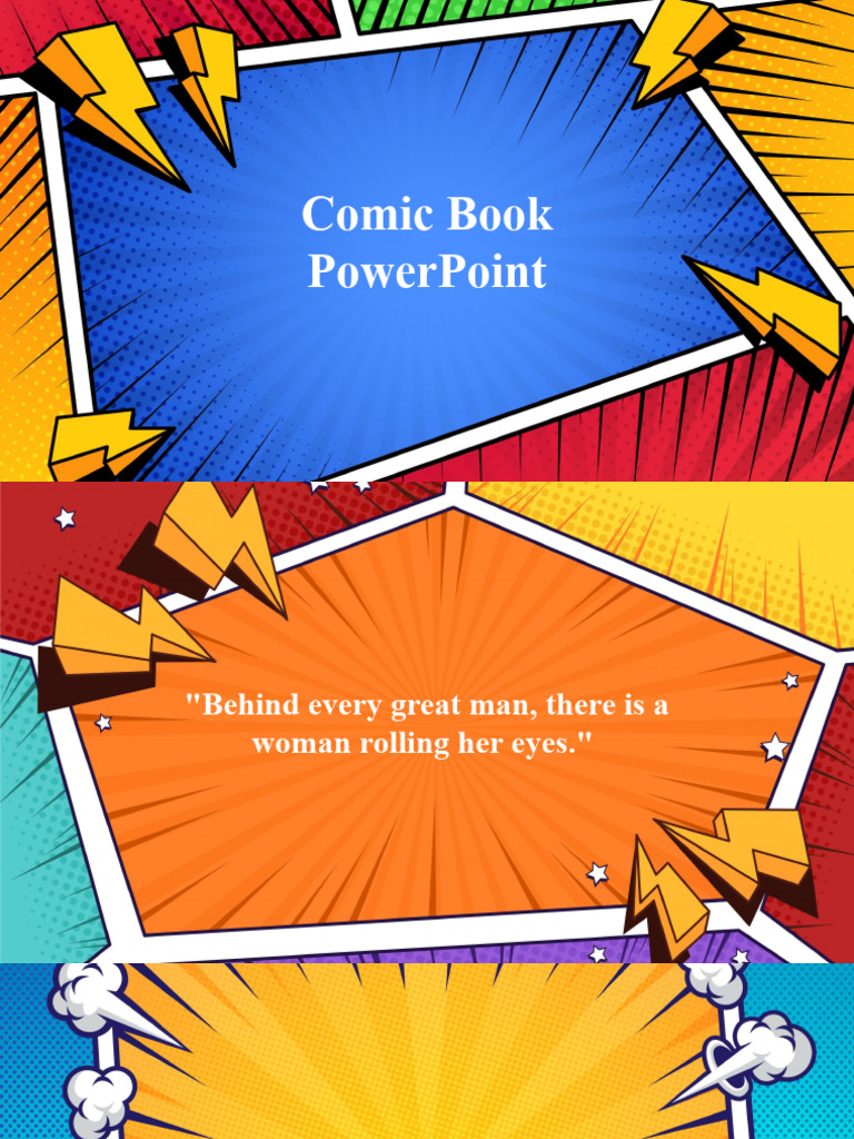 Slide - Egg-86171-Comic Book PowerPoint Background | PDF | Microsoft ...