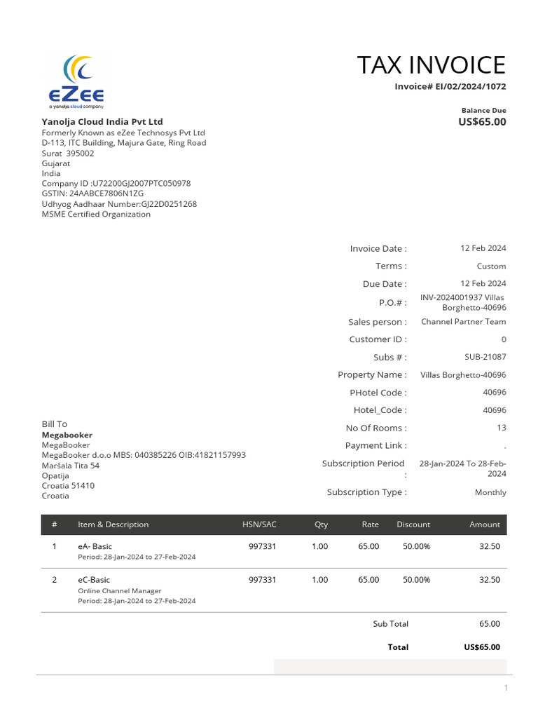 Invoices 1 | PDF | Invoice | Fee