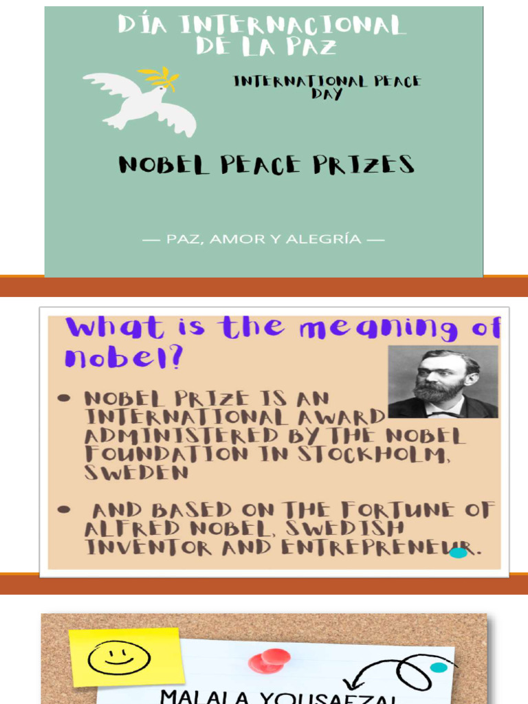 Презентация nobel | PDF