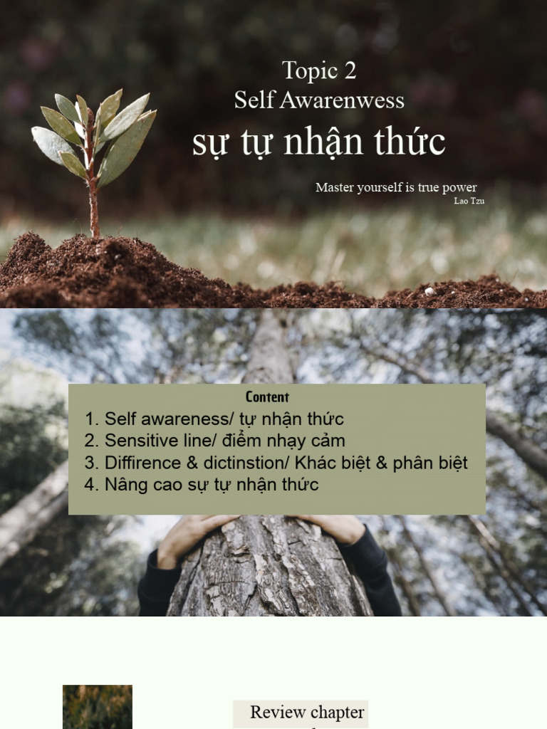 Topic 2 - Self Awareness | PDF