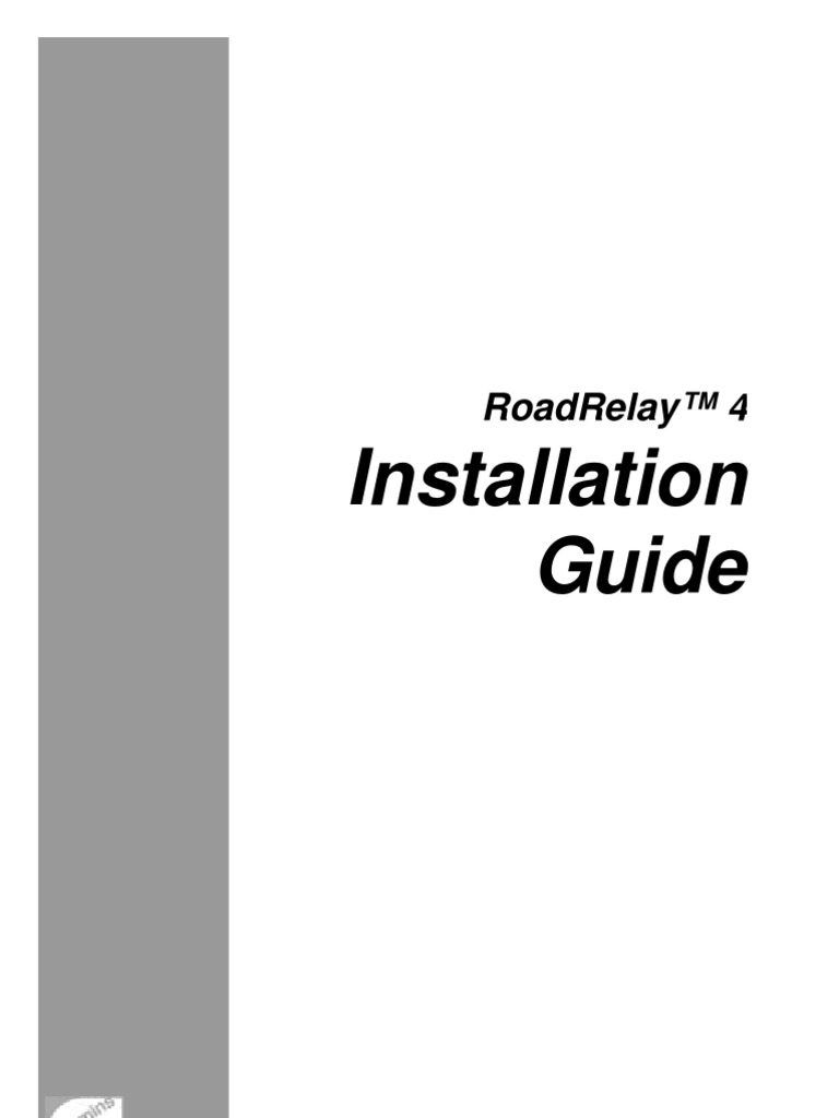 Installation Guide: Roadrelay™ 4 | PDF | Electrical Connector | Fuse ...