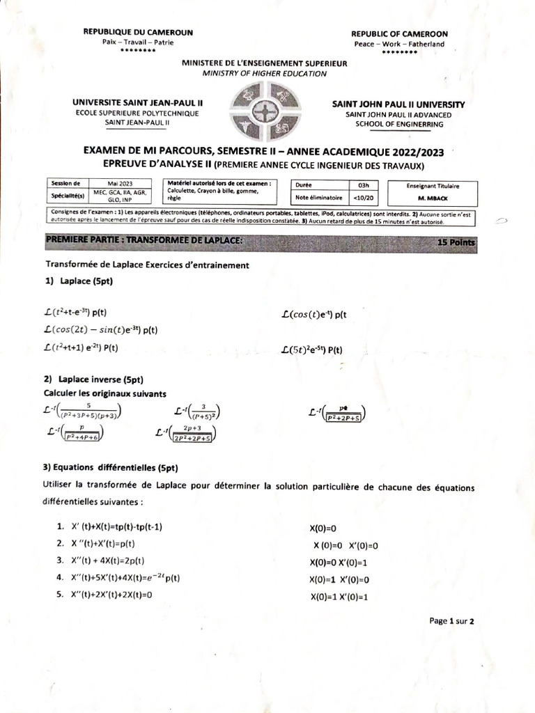 CC Analyse 2 (By - TTF) | PDF