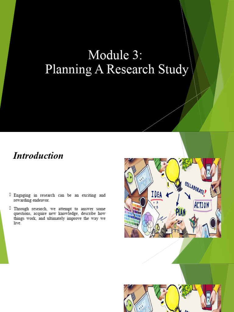 Module 3 Lesson 1 Selection of A Research Problem | Download Free PDF ...