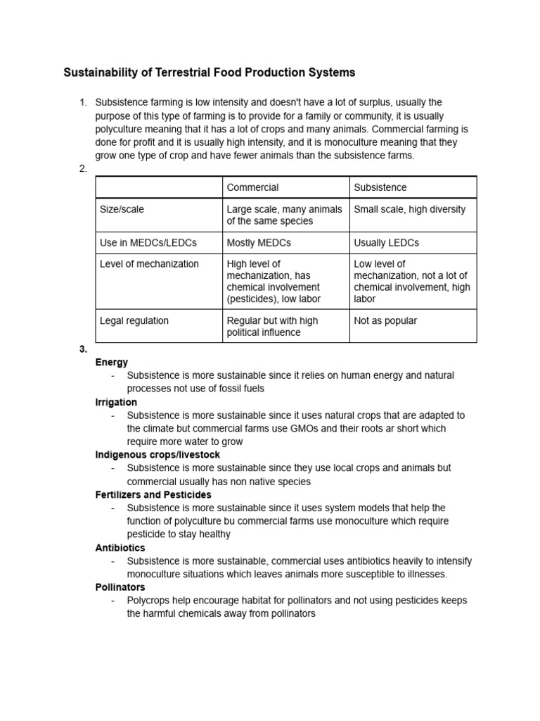 ESS - assignment 2 | PDF | Agriculture | Intensive Farming