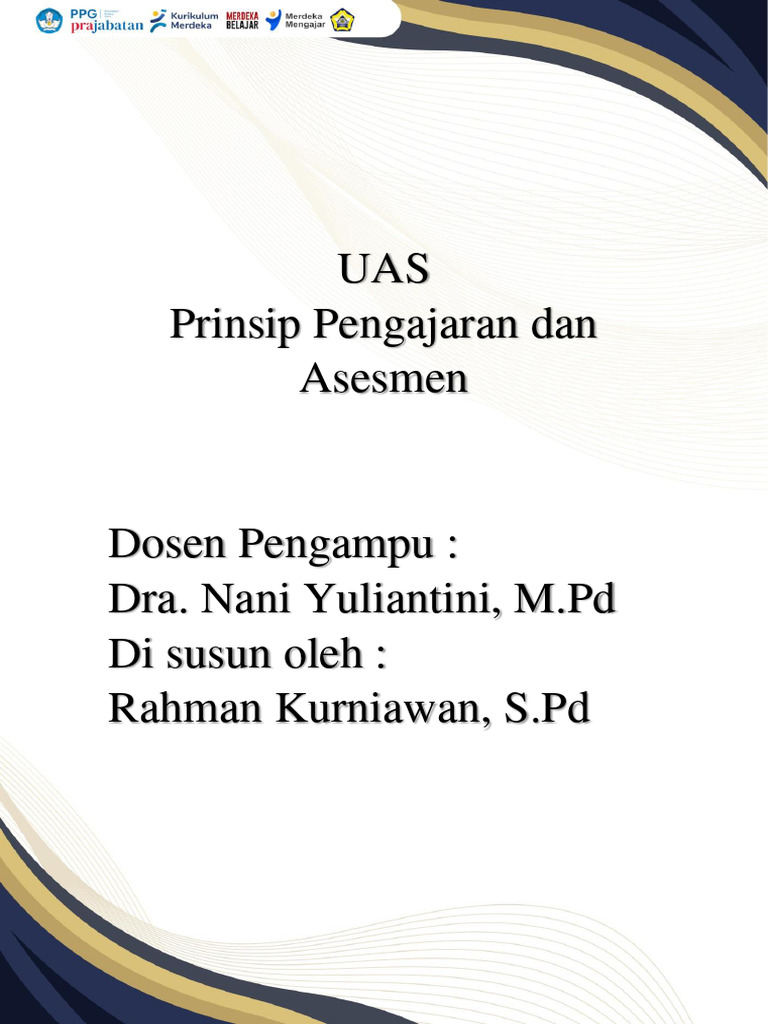 UAS PPA - Rahman Kurniawan | PDF