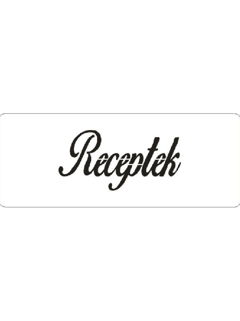 Recept | PDF