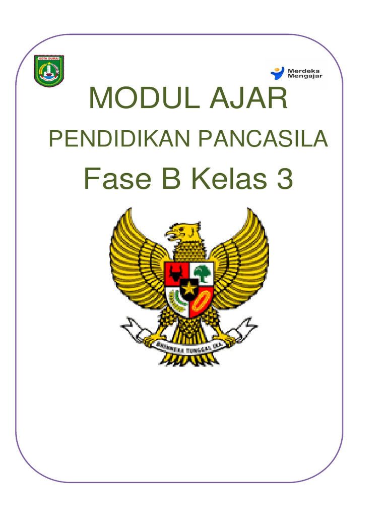 Modul Ajar PPKN Pancasila | PDF