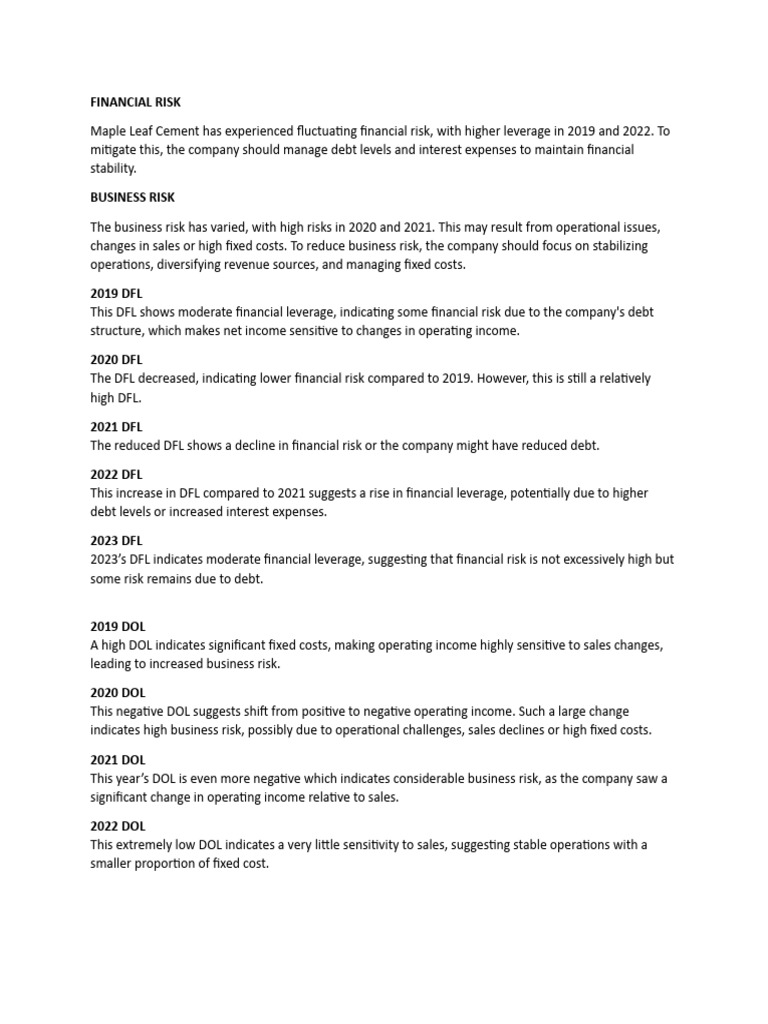 DFL Dol | PDF | Income | Risk