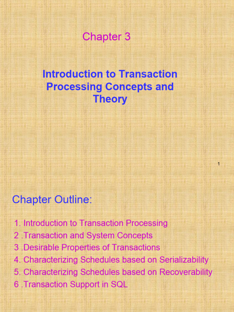 3 - Transaction Management | PDF | Database Transaction | Computer Science