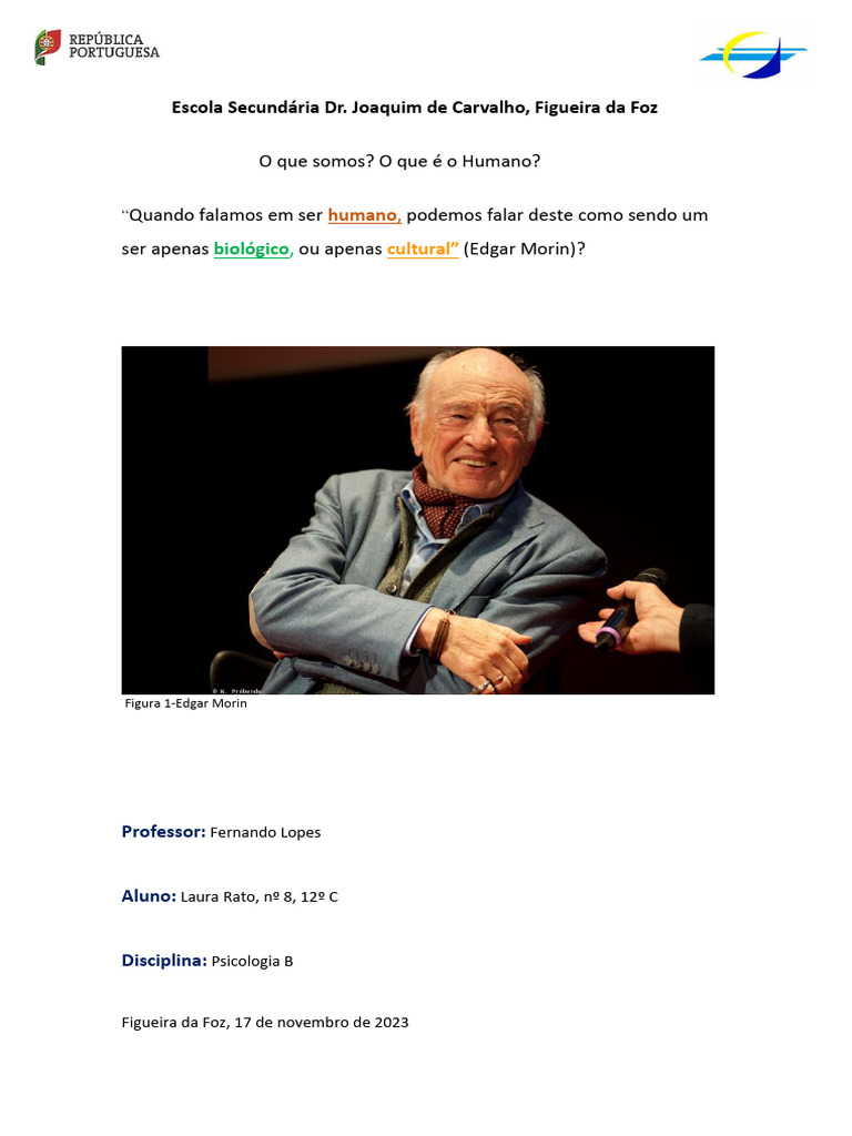 Edgar Morin + | PDF
