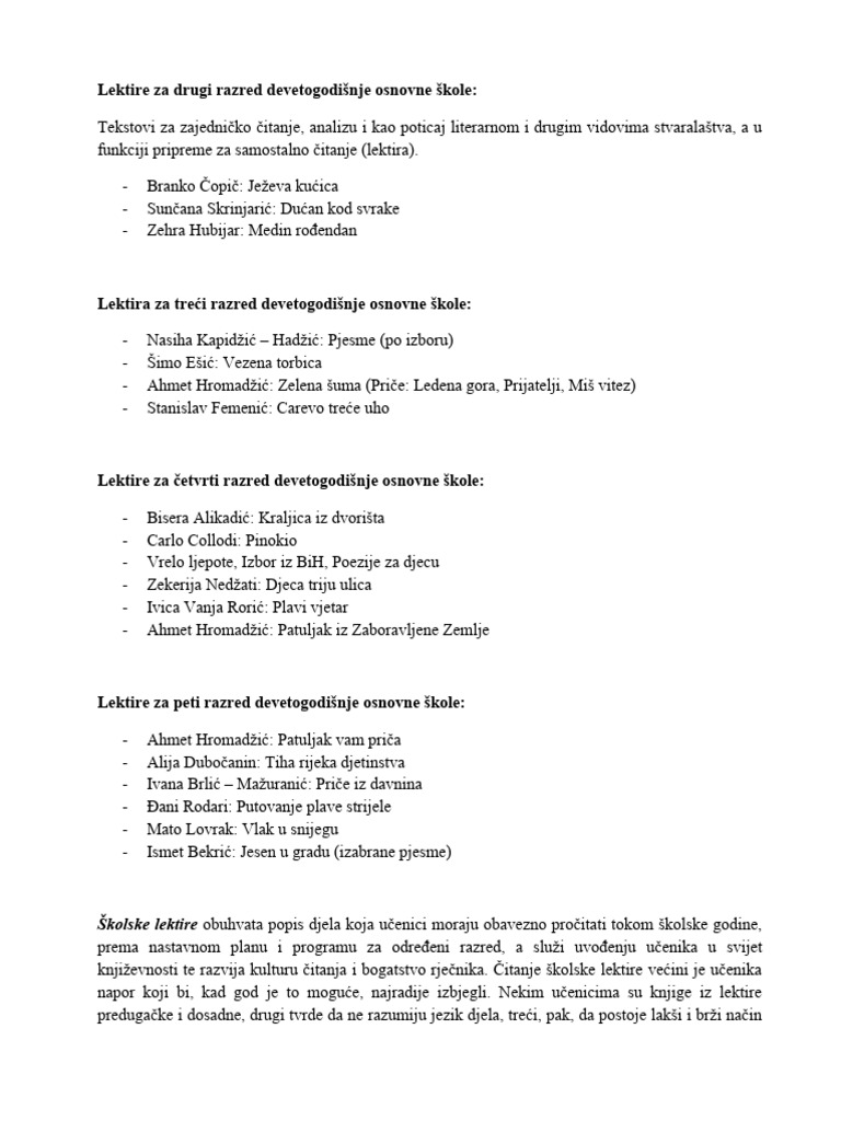 Metodika BHS II Dio 2 | PDF