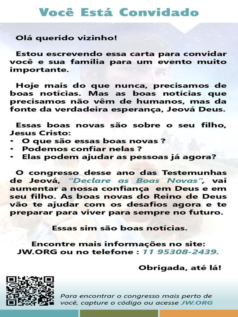 01 Carta Convite - Congresso 2024 - CELULAR | PDF