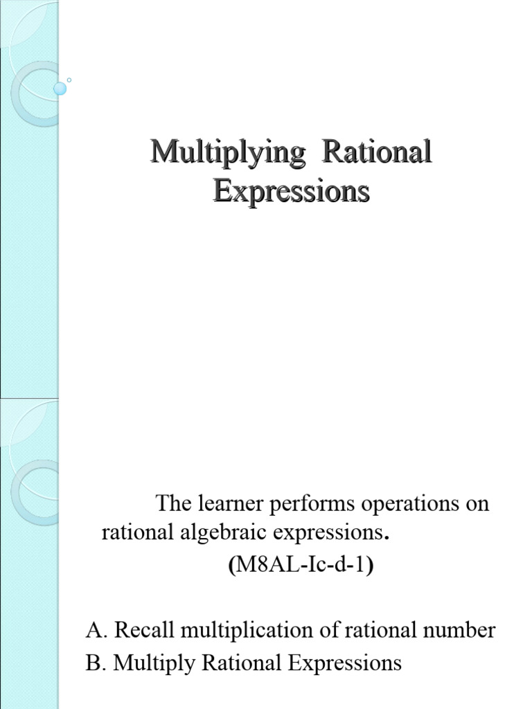 Multiplying Dividing Rae | PDF | Rational Number | Factorization