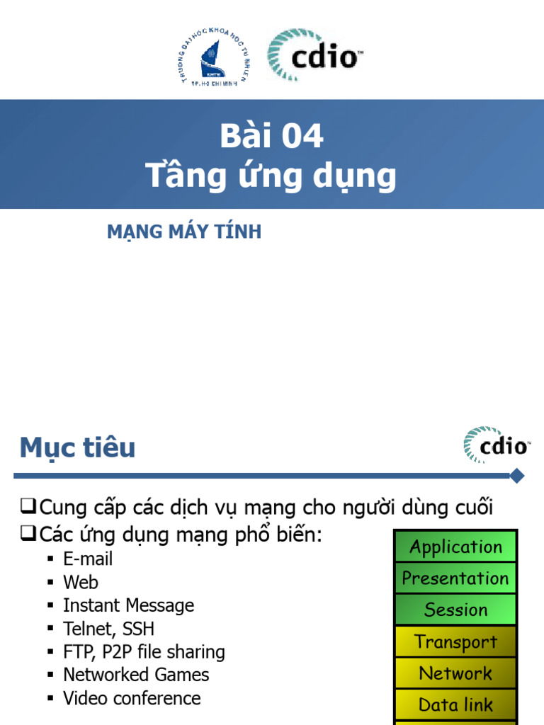 03.Application layer | PDF