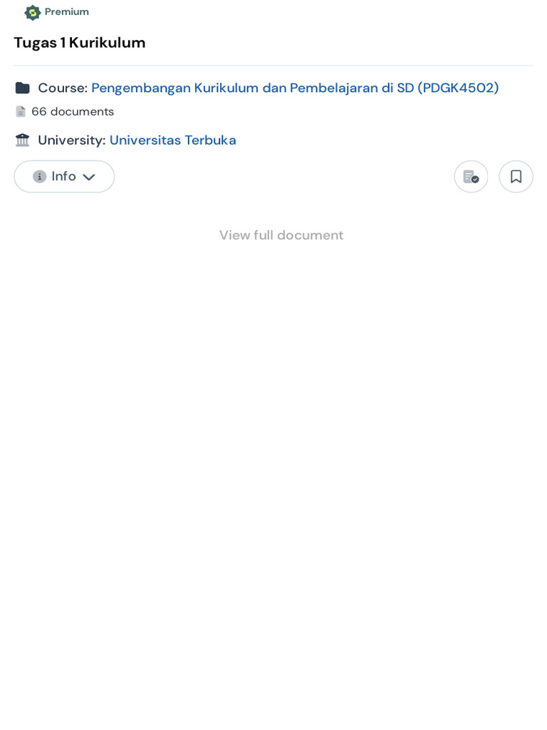 Contoh Laporan Kumer | PDF