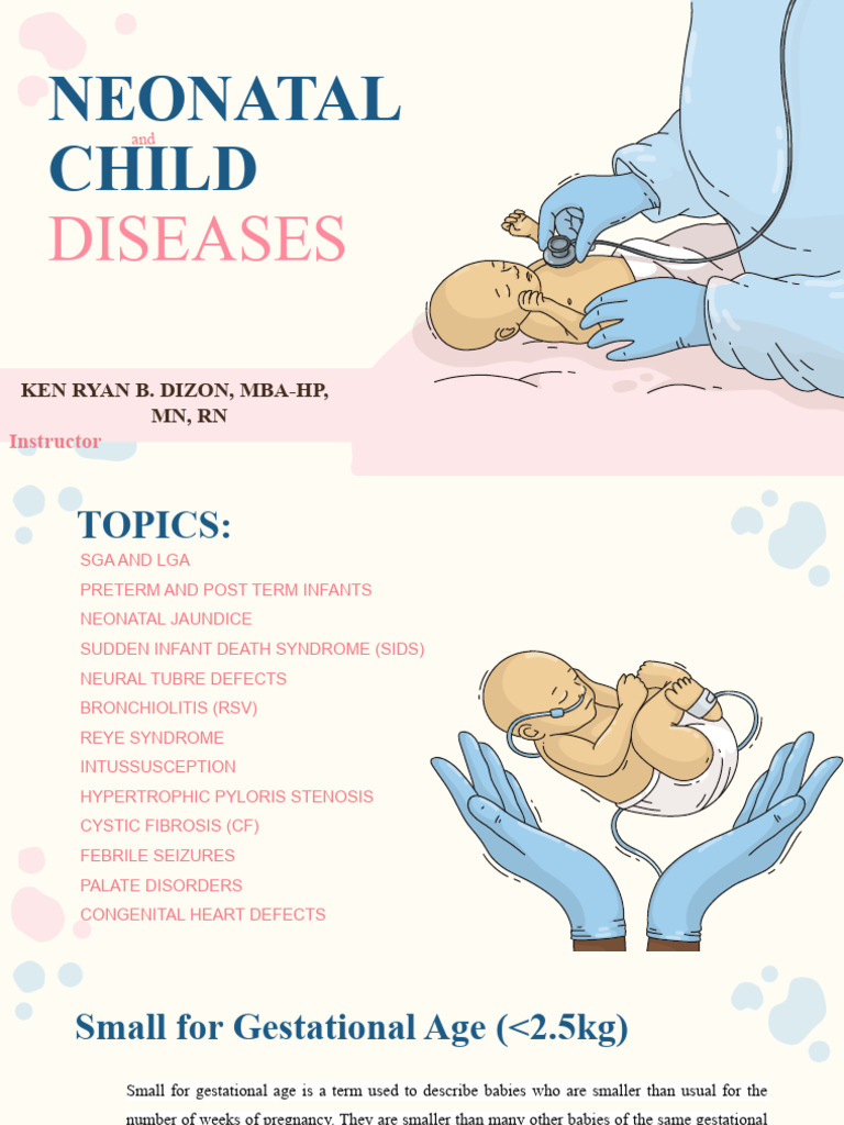 Neonatal-Child Dse | PDF | Diseases And Disorders | Clinical Medicine