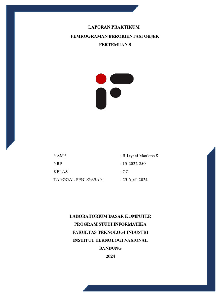Pemrograman Berorientasi Digital Pdf Object Oriented Programming Programming Paradigms