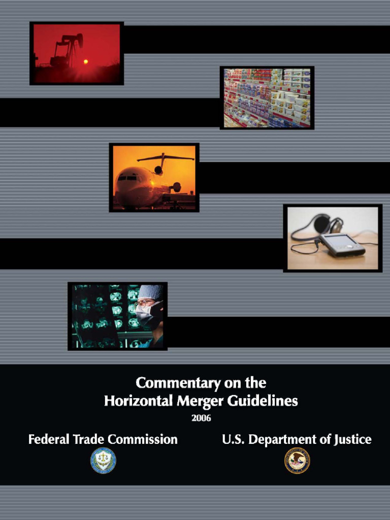 Commentary On The Horizontal Merger Guidelines | PDF | Mergers And ...