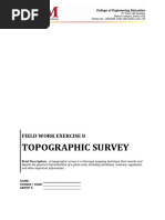 Topographic Drawing | PDF | Surveying | Topography
