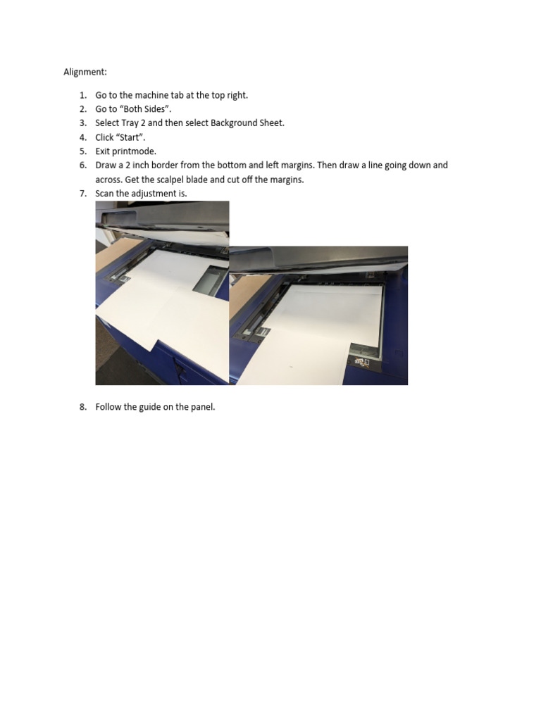 Alignment Procedure | PDF