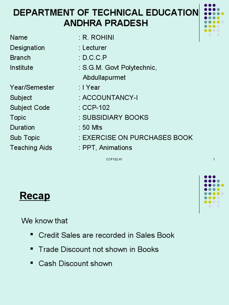 Sales Book Preparation Guide | PDF | Debits And Credits | Service ...