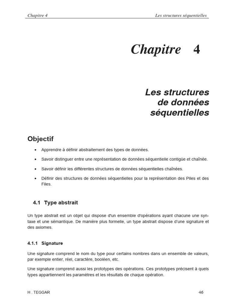 Cours ASD Chapitre4 | PDF | C++ | Computer Programming