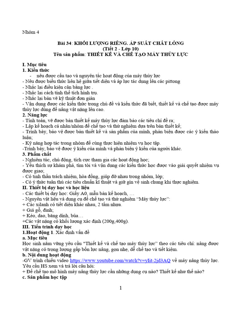 KHBH Stem. Máy TH y L C | PDF