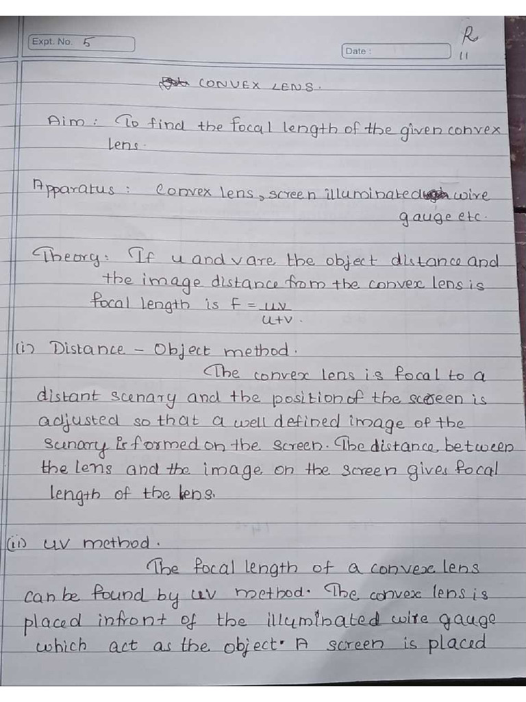 Physics Practical 4 | PDF