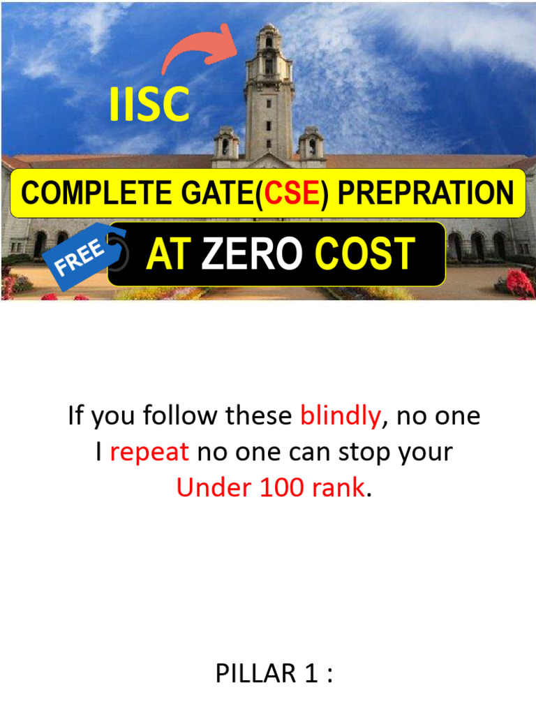 Gate Cse Free Youtube | PDF